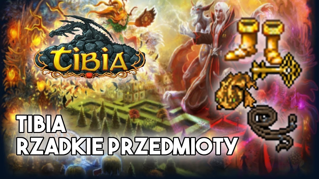 [PL] Tibia | Zwykłe potwory, z niezwykłymi przedmiotami! #1 - YouTube