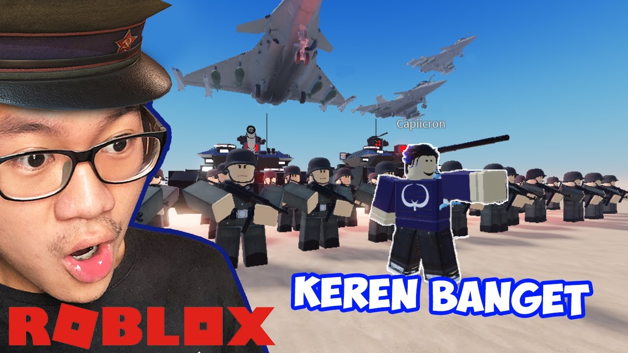 GUA MEMIMPIN PASUKAN UNTUK PERANG DI ROBLOX! - Roblox Commander ...