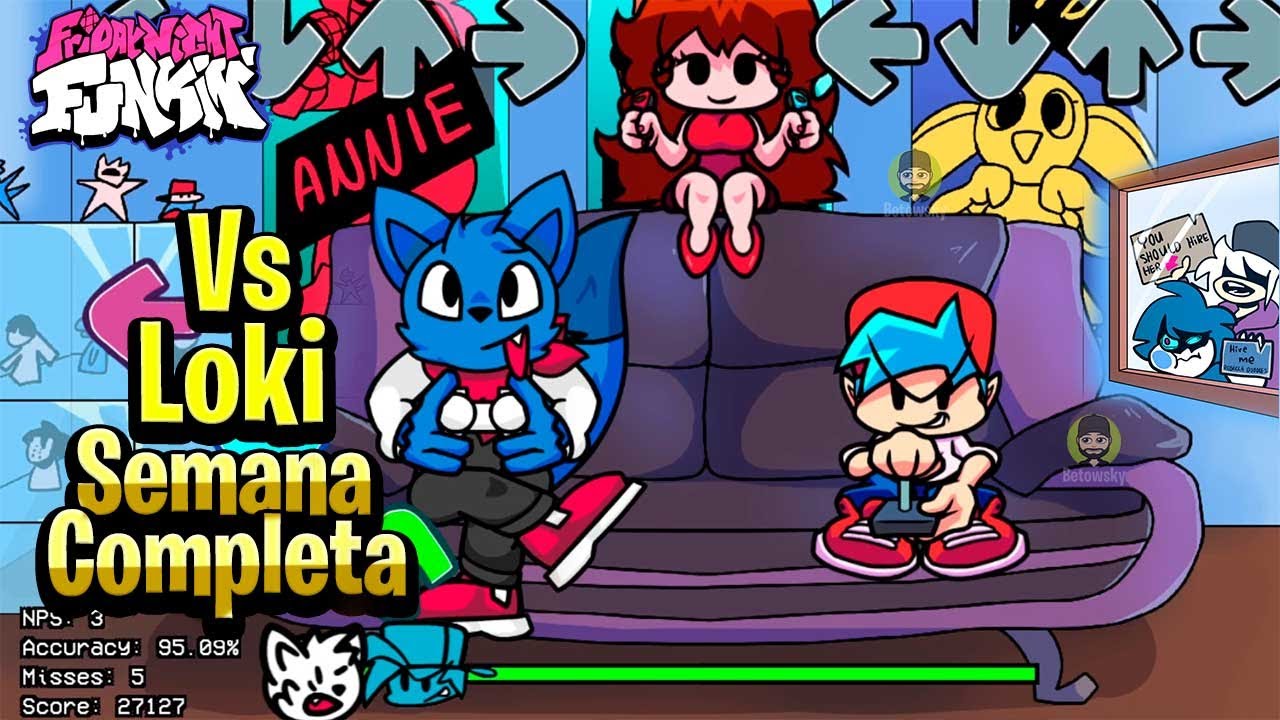 Noche de Videojuegos contra Loki Friday Night Gaming FULL WEEK Friday ...