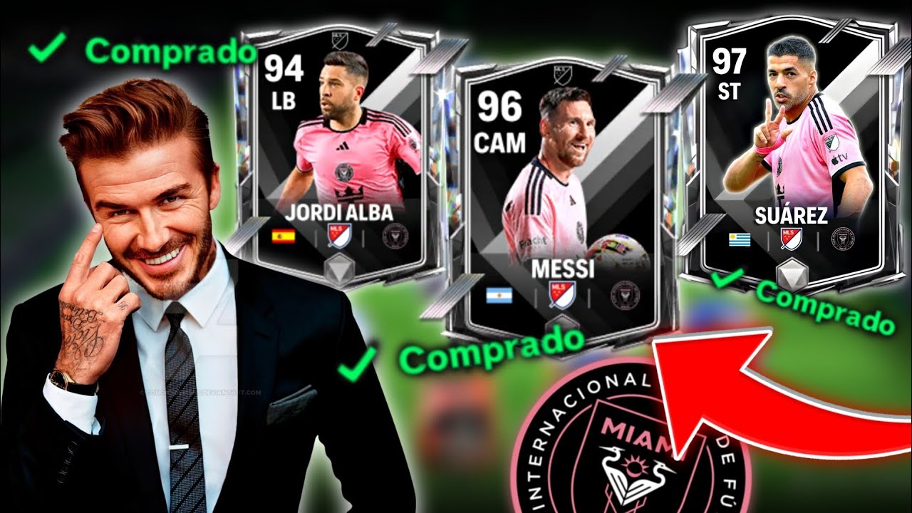 CREAMOS EL MEJOR INTER DE MIAMI ACTUALIZADO EN FC MOBILE 😱💰 - YouTube
