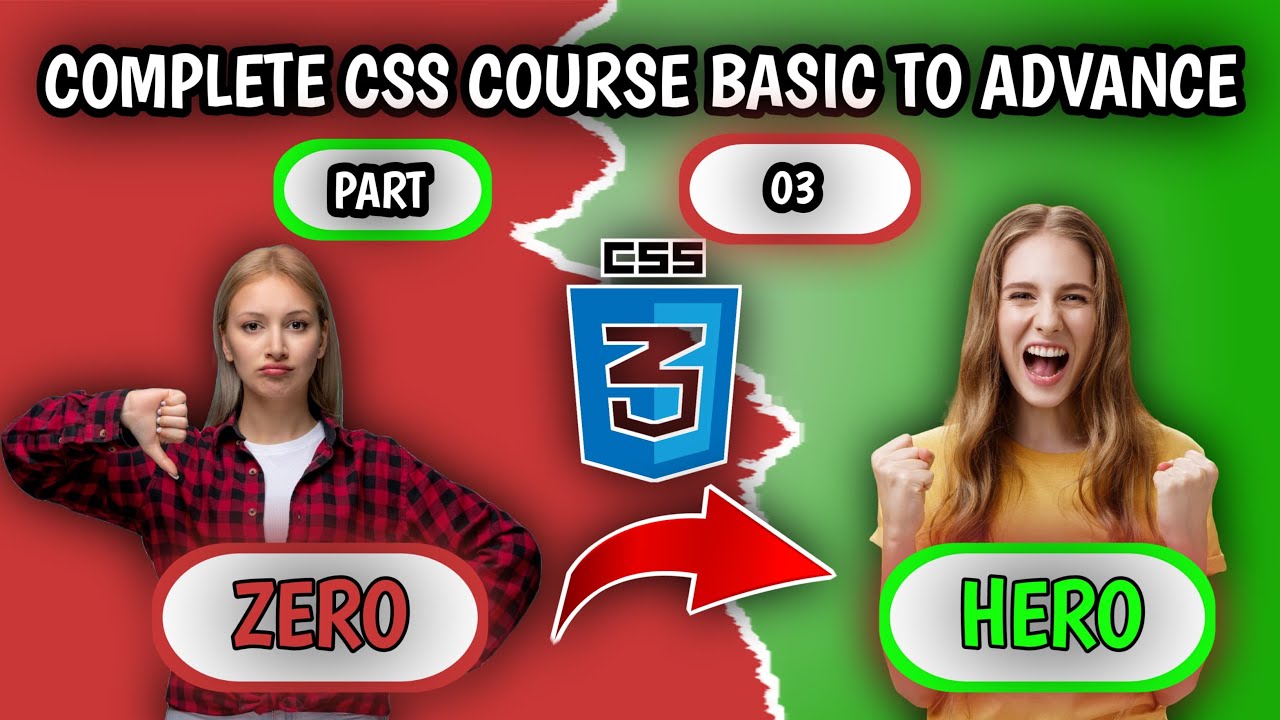 Color and Background Properties in CSS || Styling Text and Backgrounds || CSS Basics - YouTube