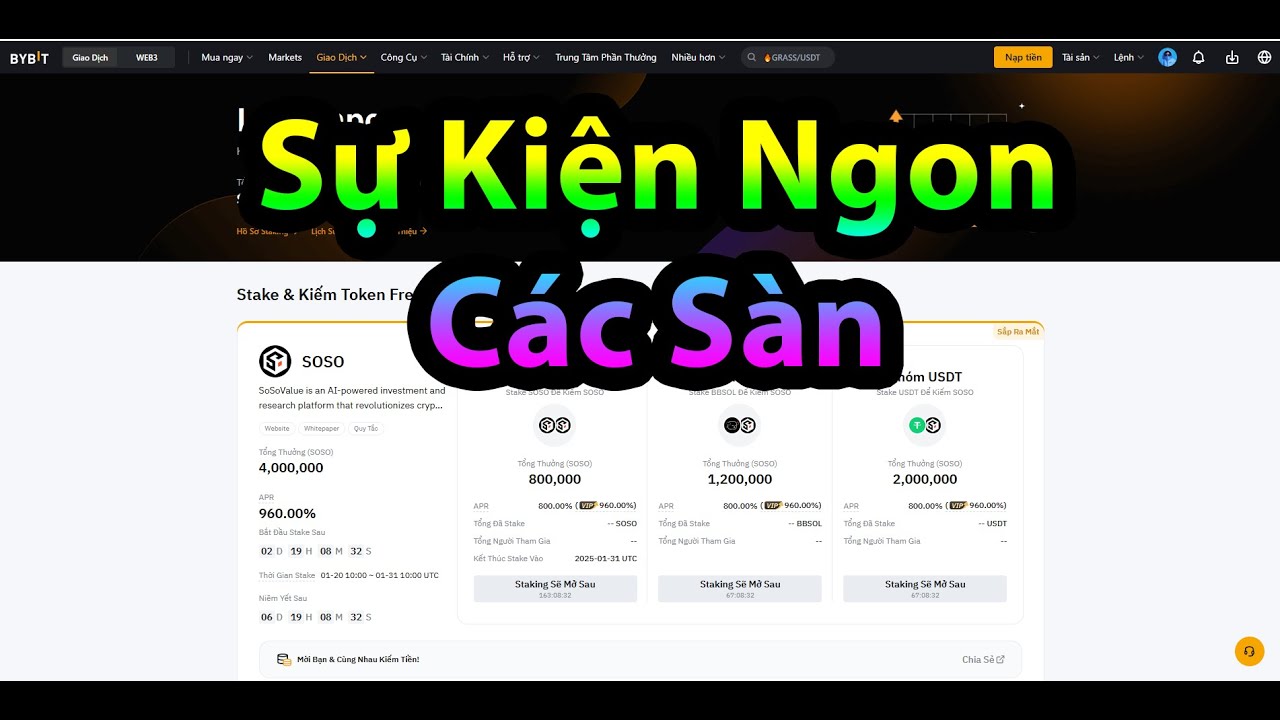 Bybit Launchpool Airdrop ~ Okx Jumpstart ~ Bitget LaunchX - YouTube