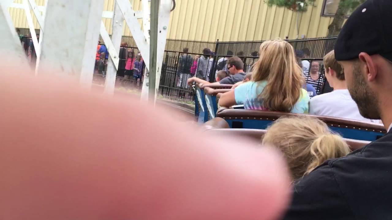 Kennywood Jack Rabbit roller coaster - YouTube