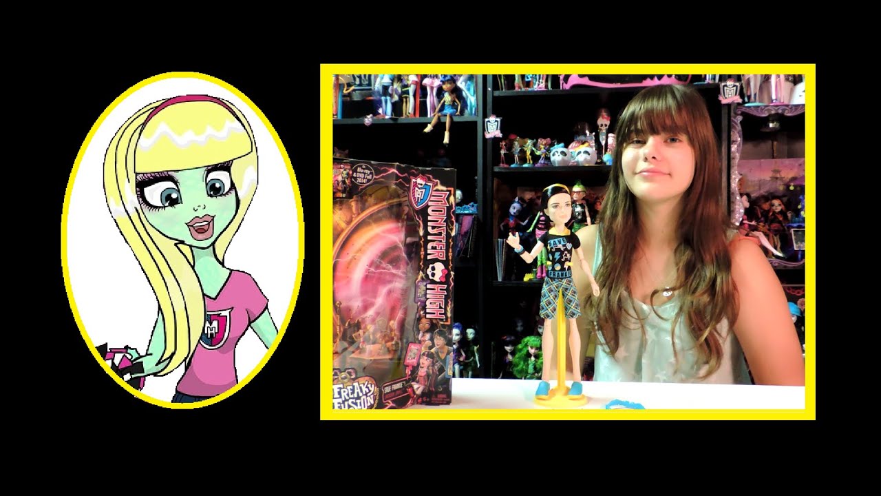 Monster High Freaky Fusion Save Frankie Jackson Jekyl Doll Review - YouTube