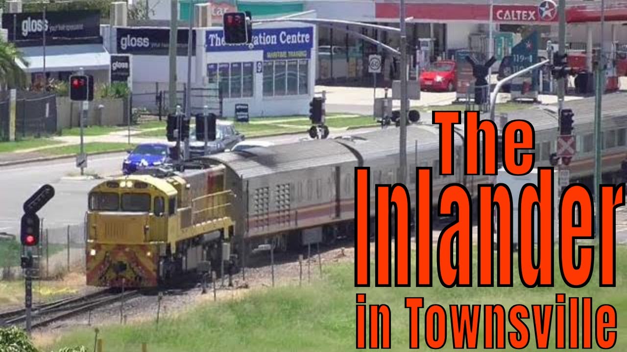 Queensland Rail Inlander Train, Australia - Turning The Entire Consist ...