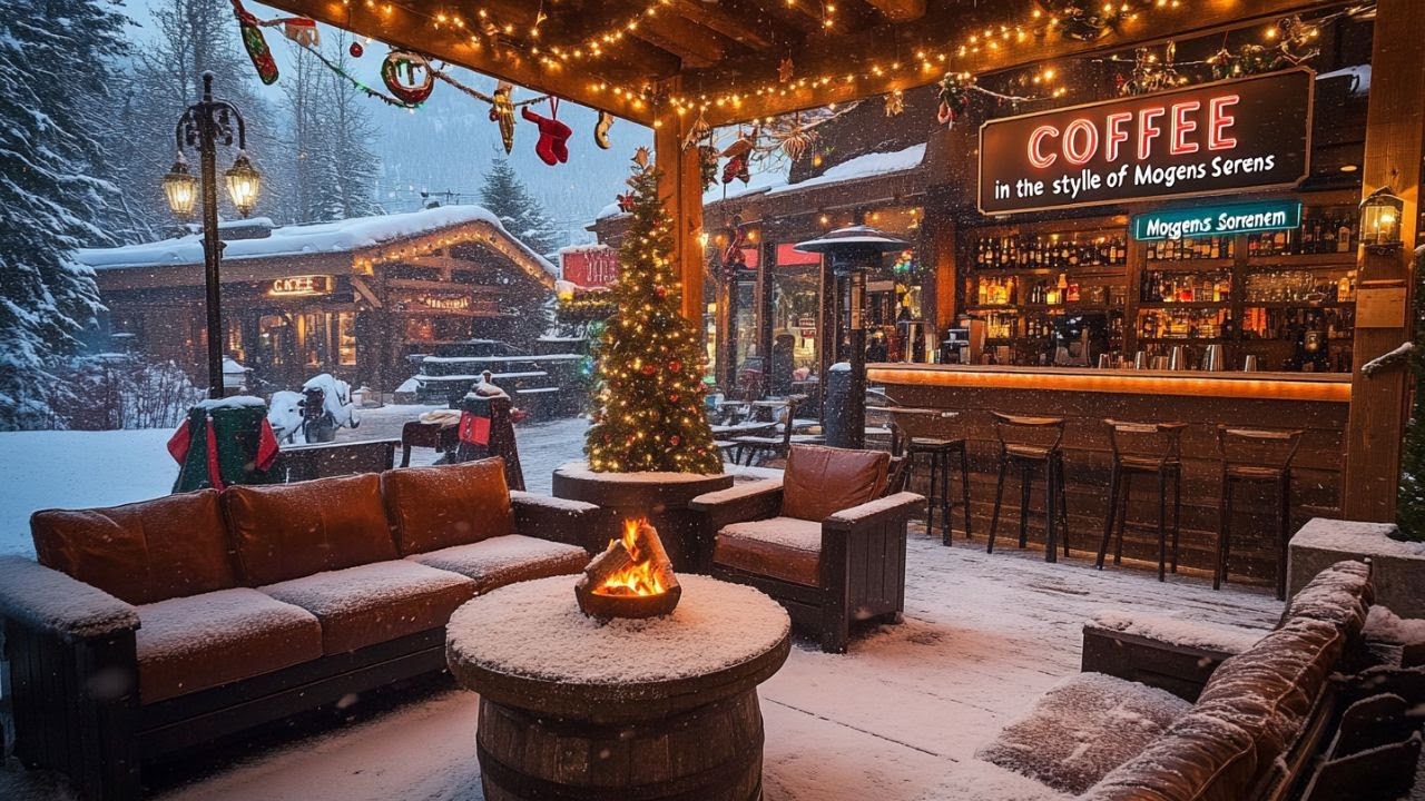 Calming Fire Sounds 🔥 Gentle Christmas Background Sounds 🌟 Enhance ...