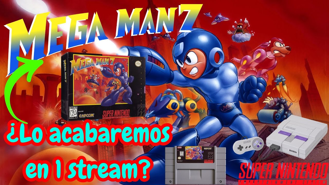 Jugamos Mega Man 7 | SNES | ¿Cual es el mejor juego de la saga ...