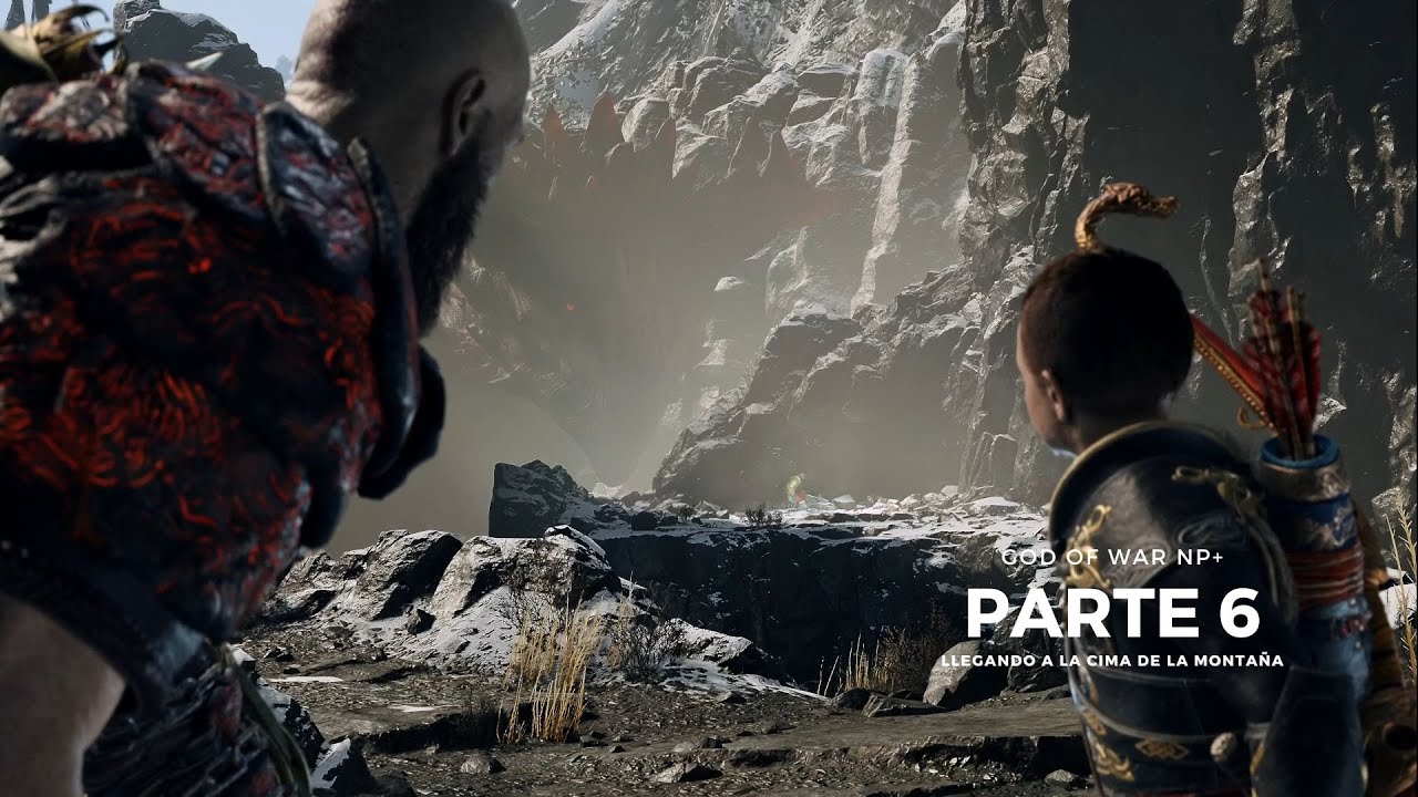 GOD OF WAR PC-NP+ llegando a la cima de la motaña - YouTube