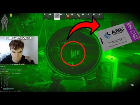 HyperRat Finds Violet Key card on first raid of the day - YouTube