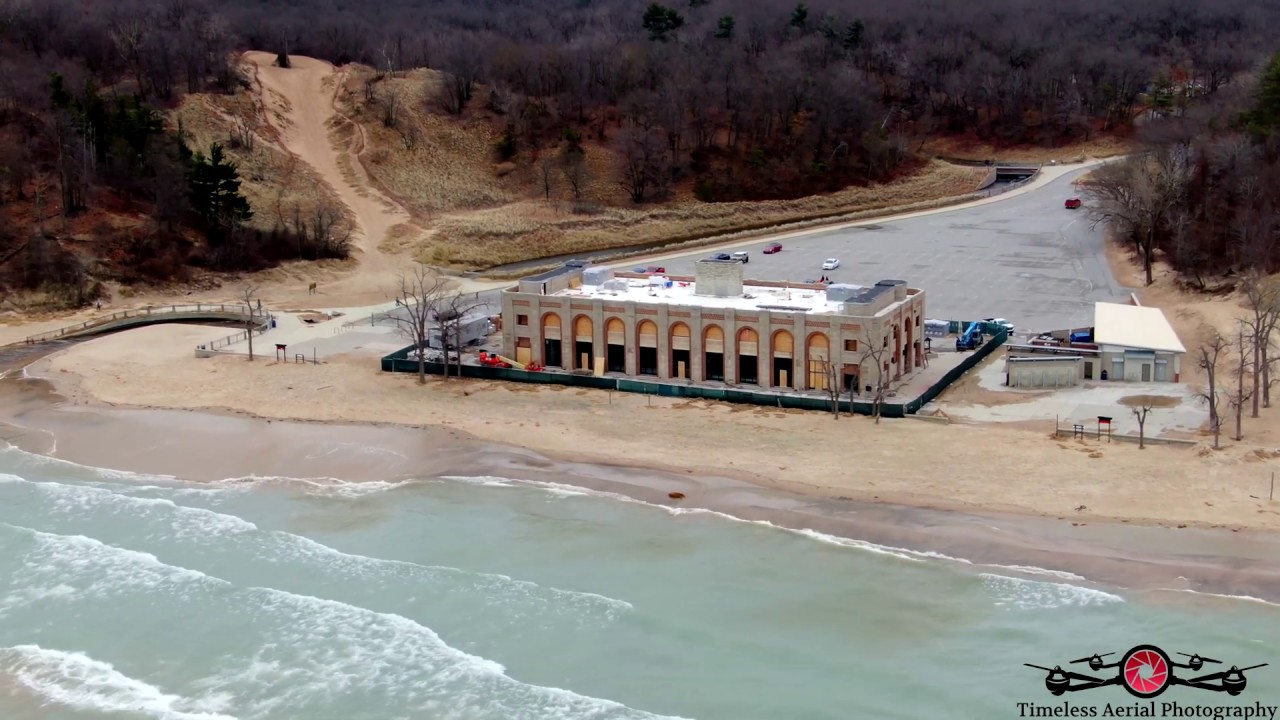 High water & Erosion Indiana Dunes State Park, Porter Beach & Dune ...