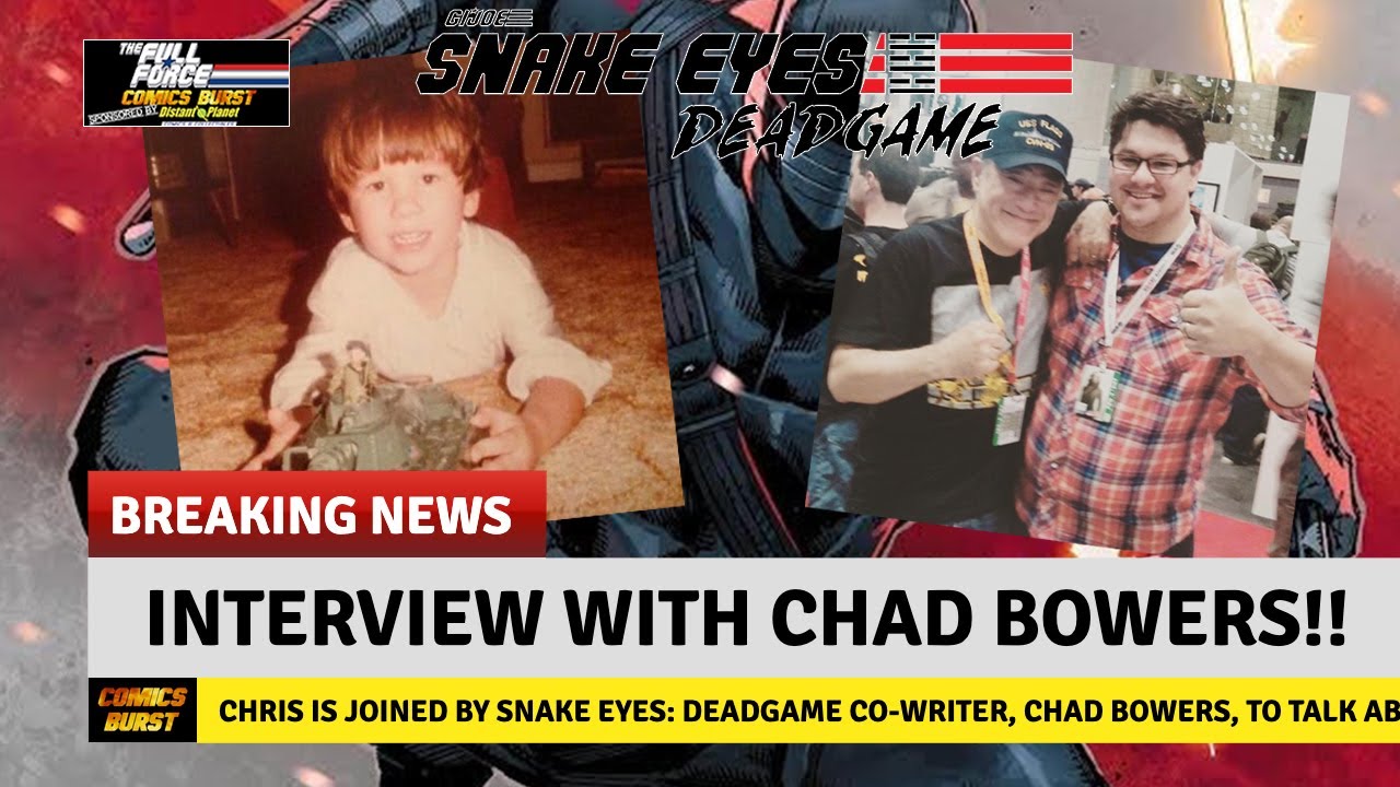 COMICS BURST - EPISODE 60: INTERVIEW WITH CHAD BOWERS!! - YouTube