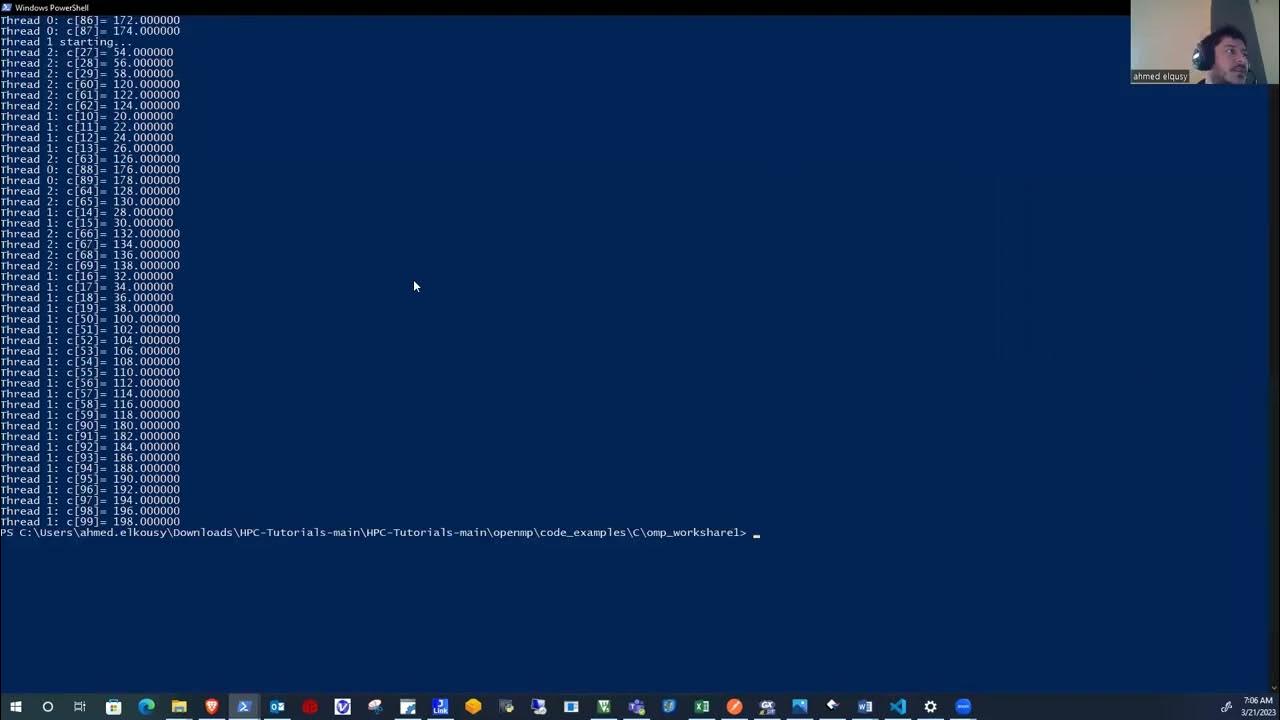 Hpc Openmp C Compilation Youtube
