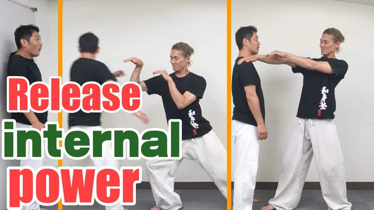 【Handshake technique】 Pushing your elbow to make people fly “Vertical ...