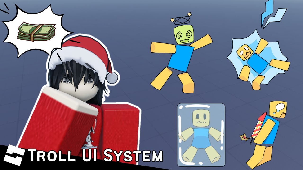 Troll UI System Roblox Studio - YouTube