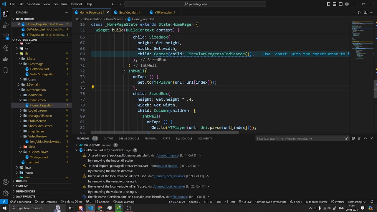 Making Youtube Functionality With Flutter Youtube 7204