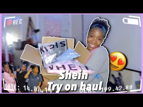 SHEIN TRY ON HAUL 🛍| prettygirlvibesss Tv 🤍