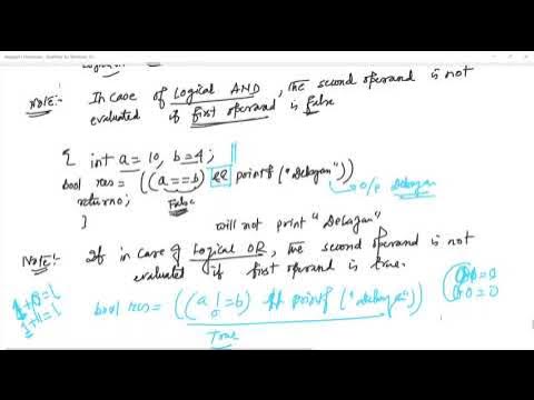 c language class3 bitwise operator type casting loops - YouTube