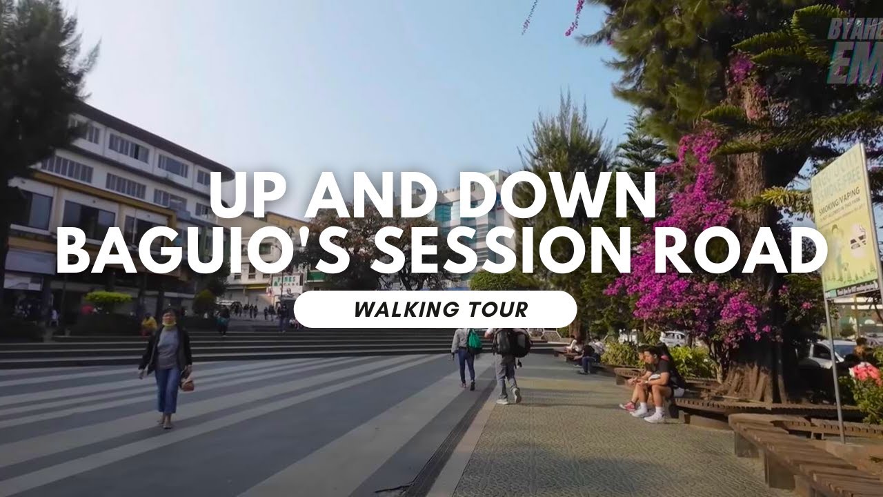 Walking Up and Down Baguio City's Session Road | Walking Tour - YouTube