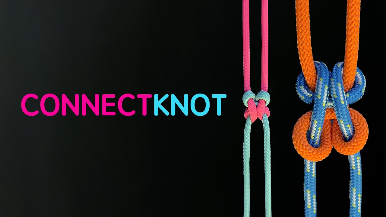 Decorative Yet Secure Connection Between Two Ropes - YouTube