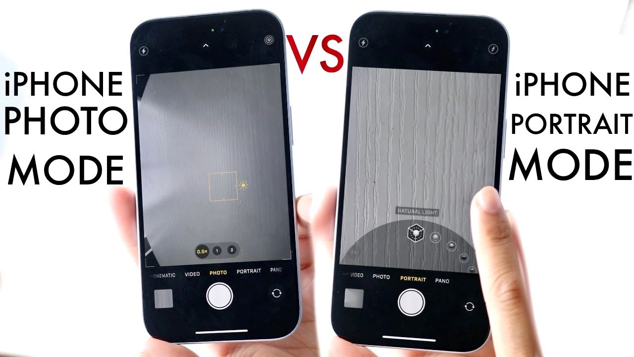 iPhone Photo Mode Vs Portrait Mode! (Which Should You Use?) - YouTube