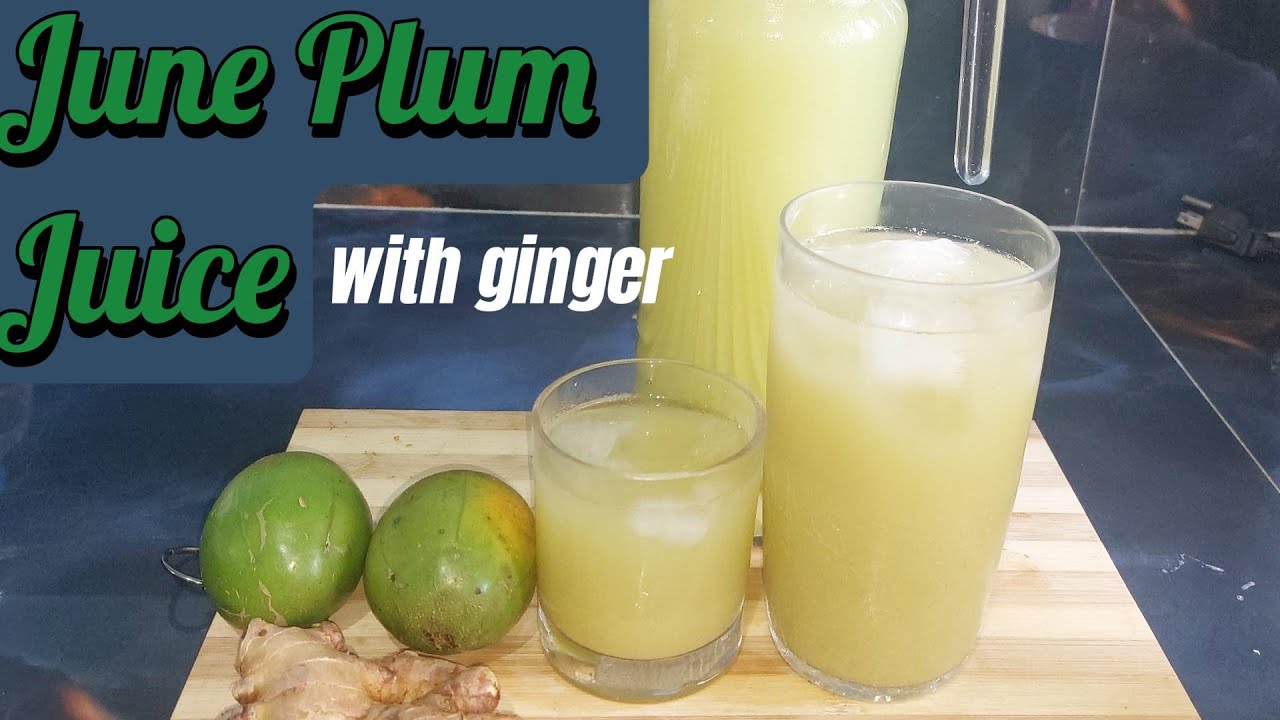 How To Make June Plum Juice - YouTube