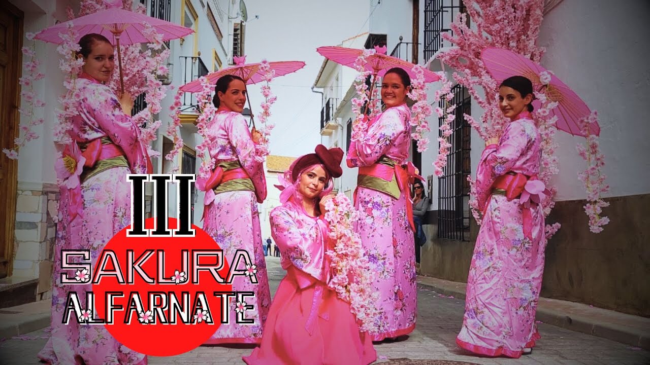 🌸 III Sakura Alfarnate. Fiesta de la Floración del Cerezo 🌸 - YouTube