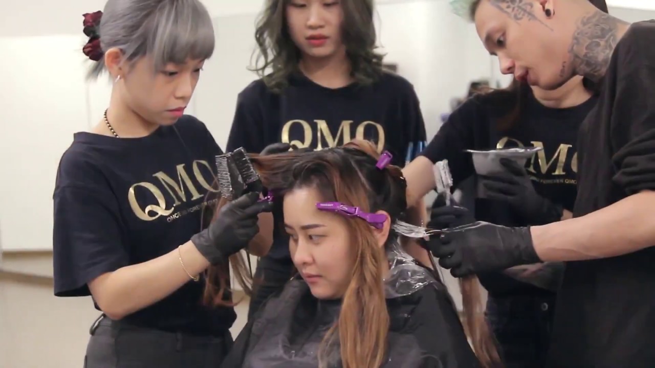 Hairdressing Course 美发课程 - YouTube