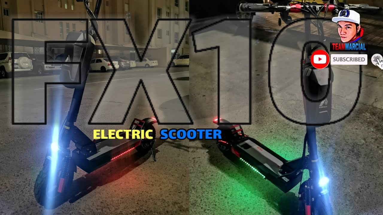UNBOXING my FX10 Electric scooter - YouTube