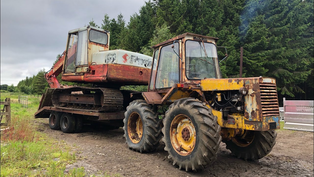 muir hill 101 and poclain 60 - YouTube