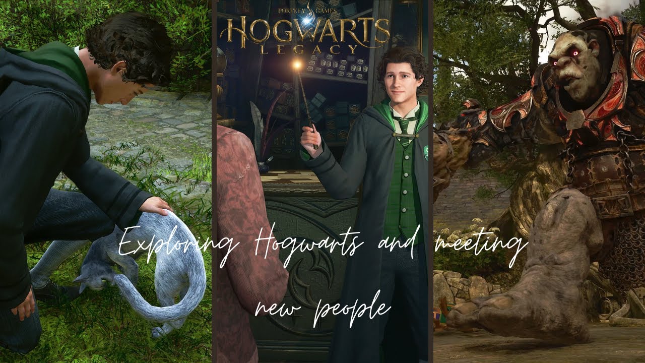 HARRY POTTER EXPLORING HOGWARTS | HOGWARTS LEGACY #2 - YouTube