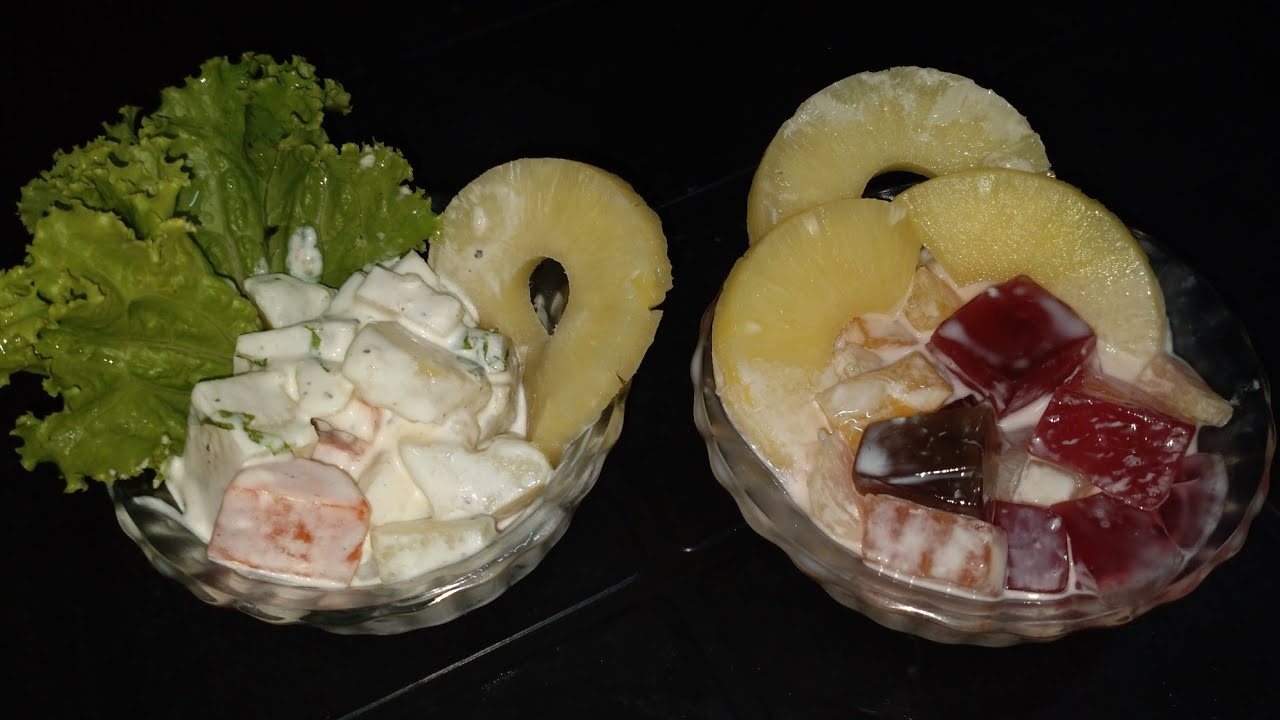 BOUND SALAD and FRUIT SALAD (G11 COOKERY) - YouTube