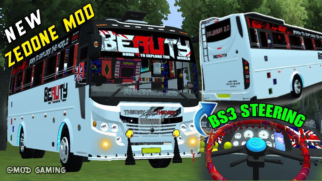 NEW ZEDONE BUS MOD RELEASED 🥳// DOWNLOAD NOW😎💥 - YouTube