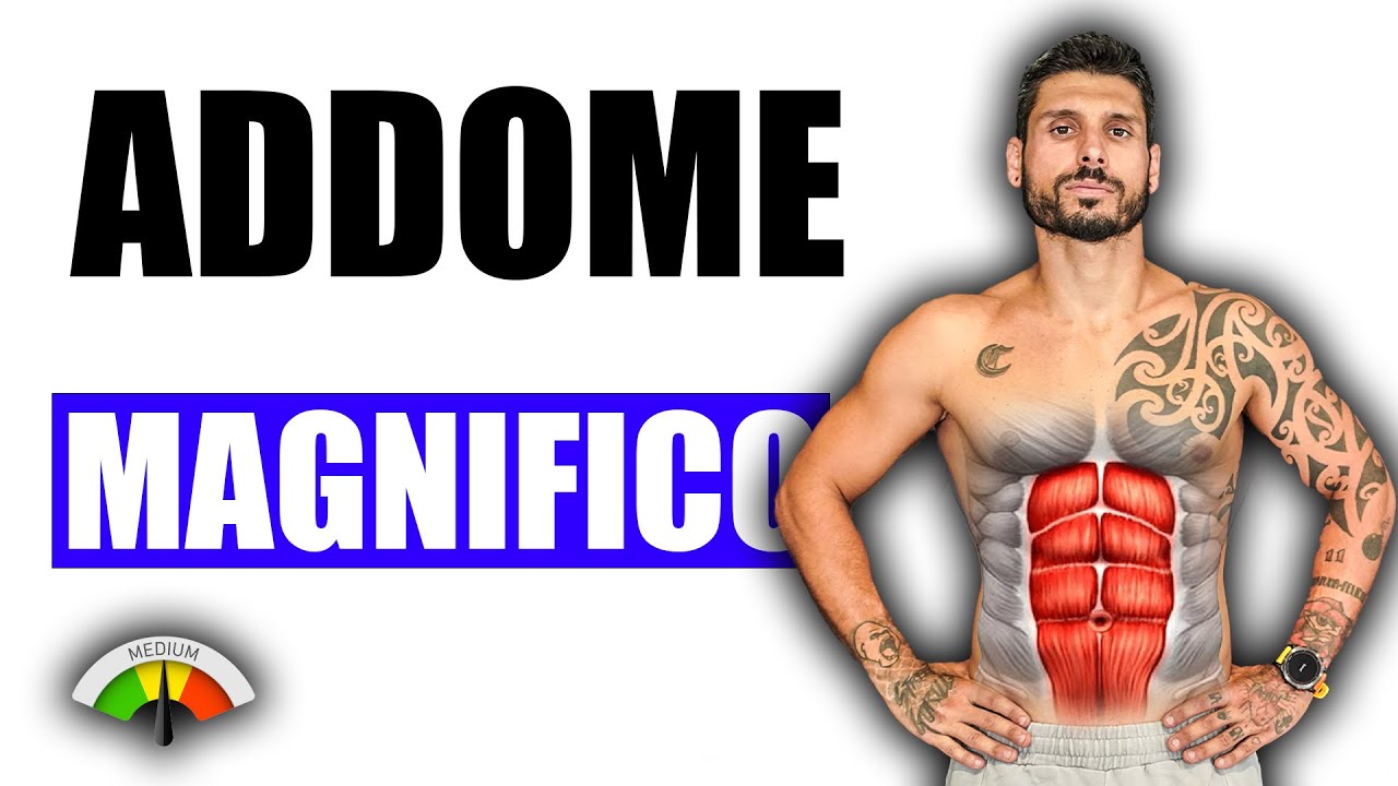 ADDOMINALI MAGNIFICI IN 8 MINUTI - scheda completa - YouTube