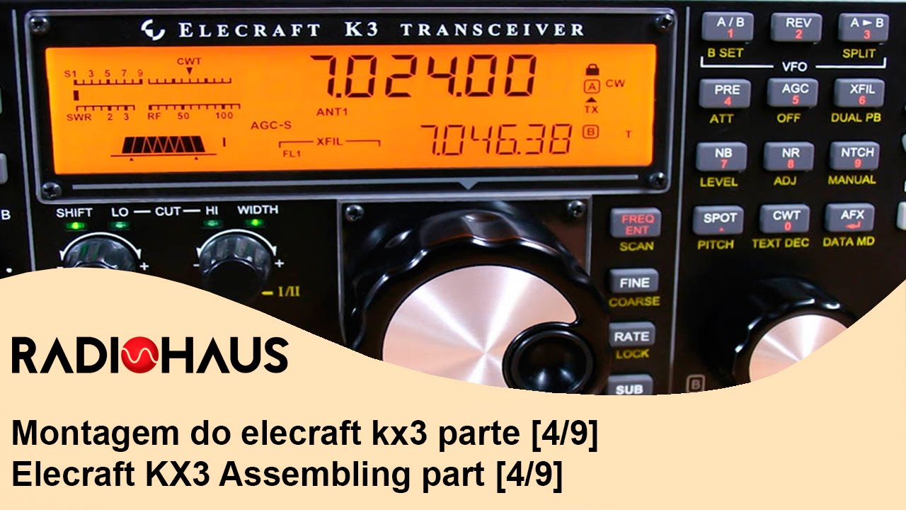 Montagem Elecraft K3 / Elecraft K3 Assembling parte [4/9] - YouTube