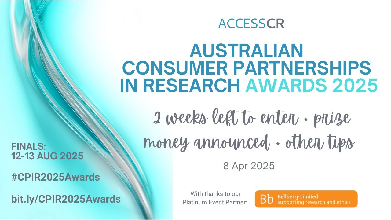 Update at 2 weeks until entries close for the Australian Consumer ...