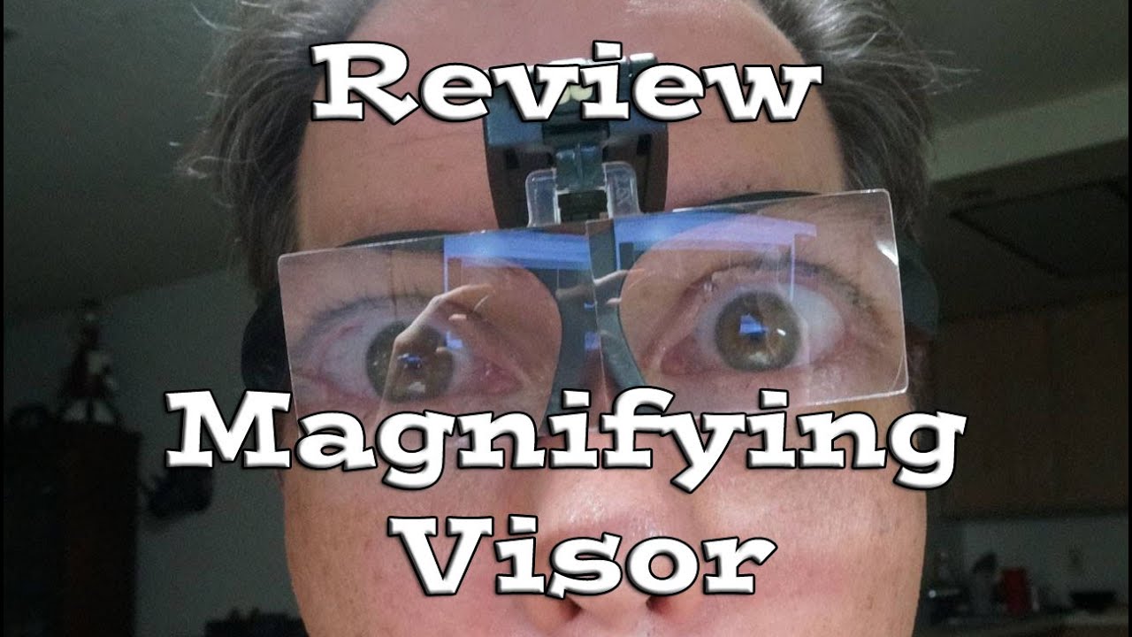 Review: Magnifying Visor for Miniatures or Models - YouTube