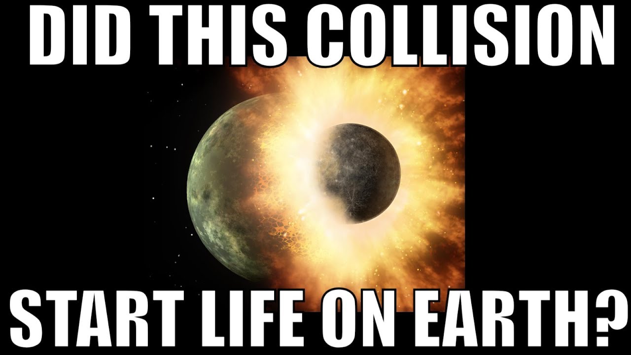 Earth-Theia Planetary Collision Brought Organics Kickstarting Life ...