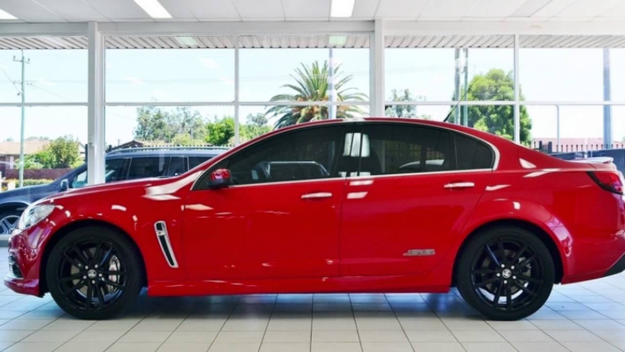 2013 Holden Commodore VF SS-V Redline Red 6 Speed Manual Sedan - YouTube