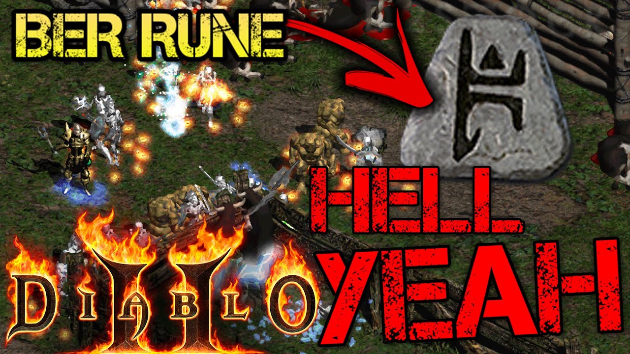 BER RUNE DROPPED!! Project Diablo 2 - YouTube