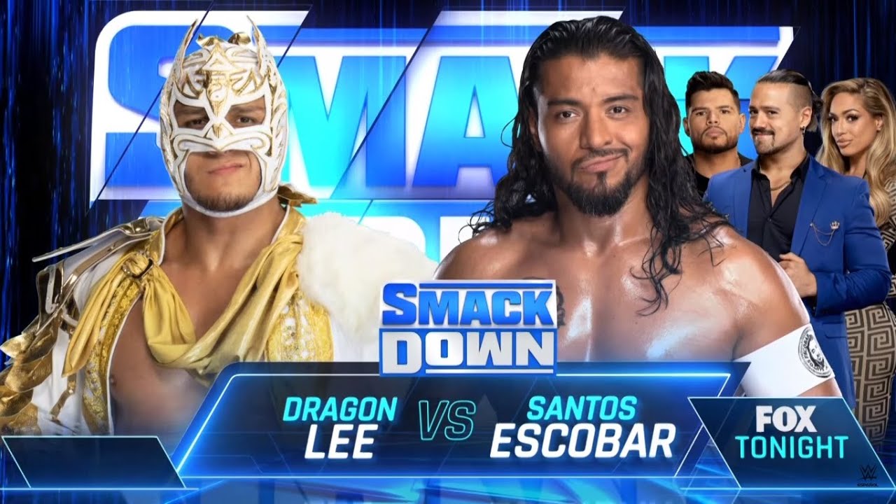 Dragon Lee vs Santos Escobar | WWE SmackDown 2024/3/15 Gameplay - YouTube