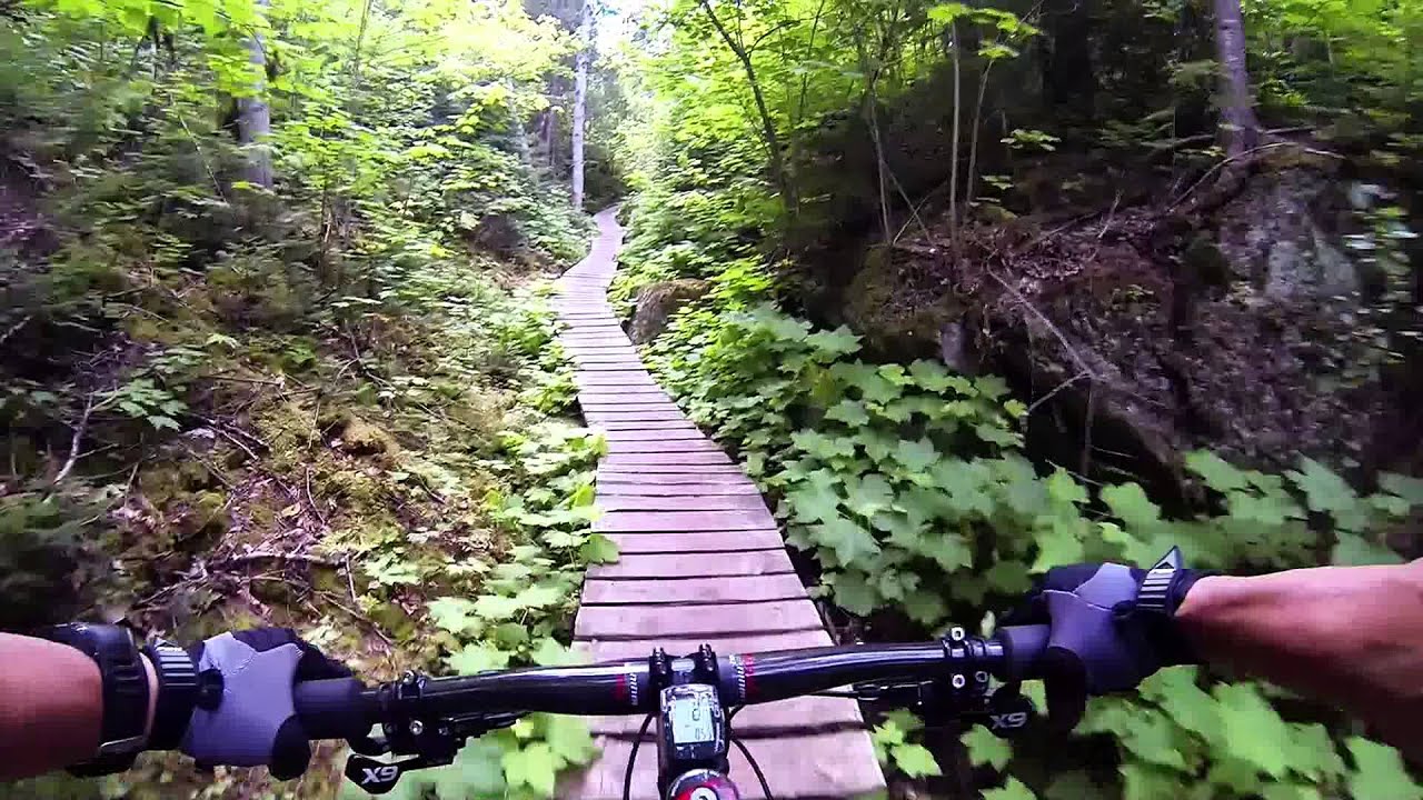 Copper Harbor "Stairway To Heaven" Mountain Bike Trail, August, 2013 ...