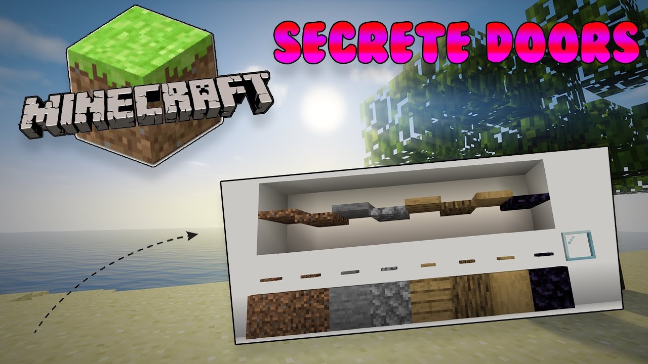 Minecraft 1.18.2 | The Secret Doors Mod!! - YouTube