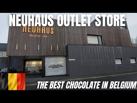 Neuhaus Chocolate Factory | Chocolate PRICES & Shop TOUR 2024 | - YouTube