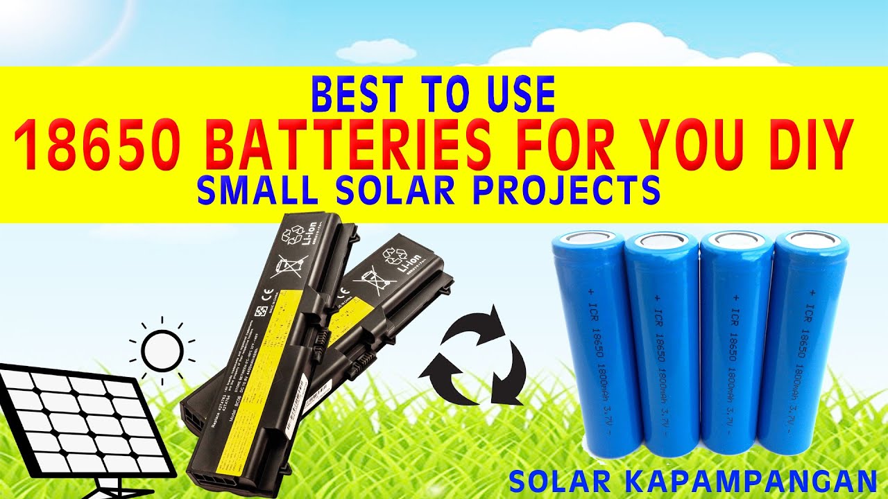 18650 Batteries for your DIY Projects - YouTube