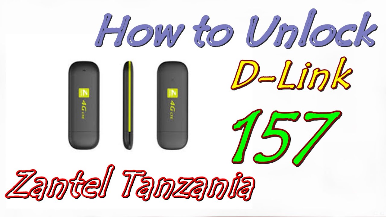 How to unlock modem D-link DWM-157 - YouTube