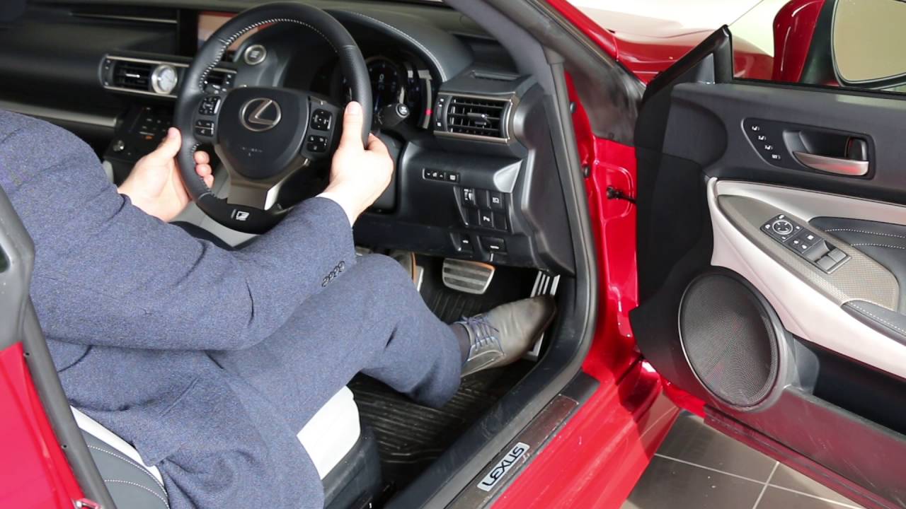 Lexus RC200t handover video - YouTube