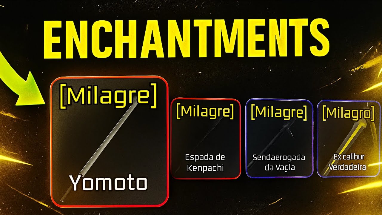 Second Piece | Encantamentos ( Spec e Espada ) Como funciona e o quanto fortalece a arma ...