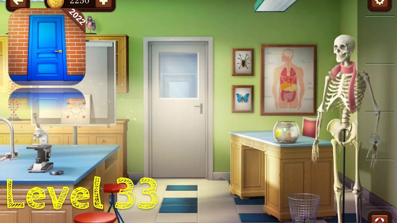 Level 33 | 100 Doors: Escape from School | Walkthrough - YouTube