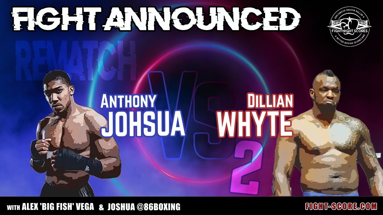 Joshua vs Whyte 2 Announcement Reaction - YouTube