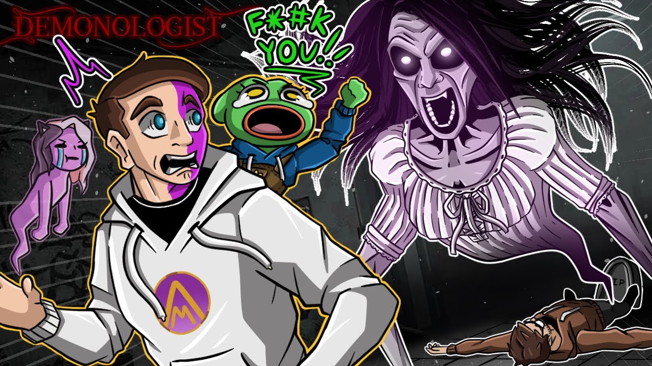 JIHI SH*T TALKS THE GHOST! | Demonologist (ft. Kyle, Jihi, & Meeeows ...